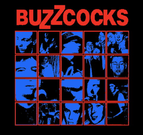 Buzzcocks Squares Shirt - Official Punk Rock Merchandise