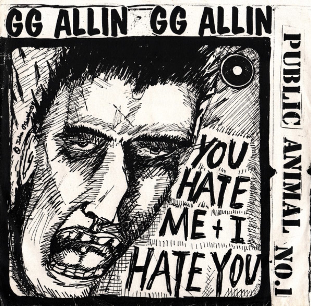 GG Allin - Public Animal - Shirt