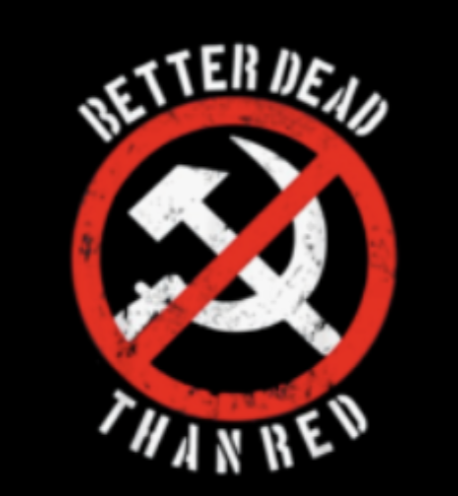 BETTER DEAD THAN RED - Patch